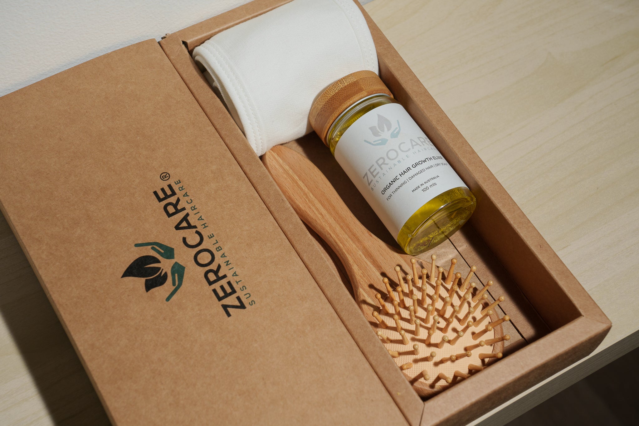 Zerocare Organic Hair Growth Elixir Set – Zerocare Sustainable Haircare